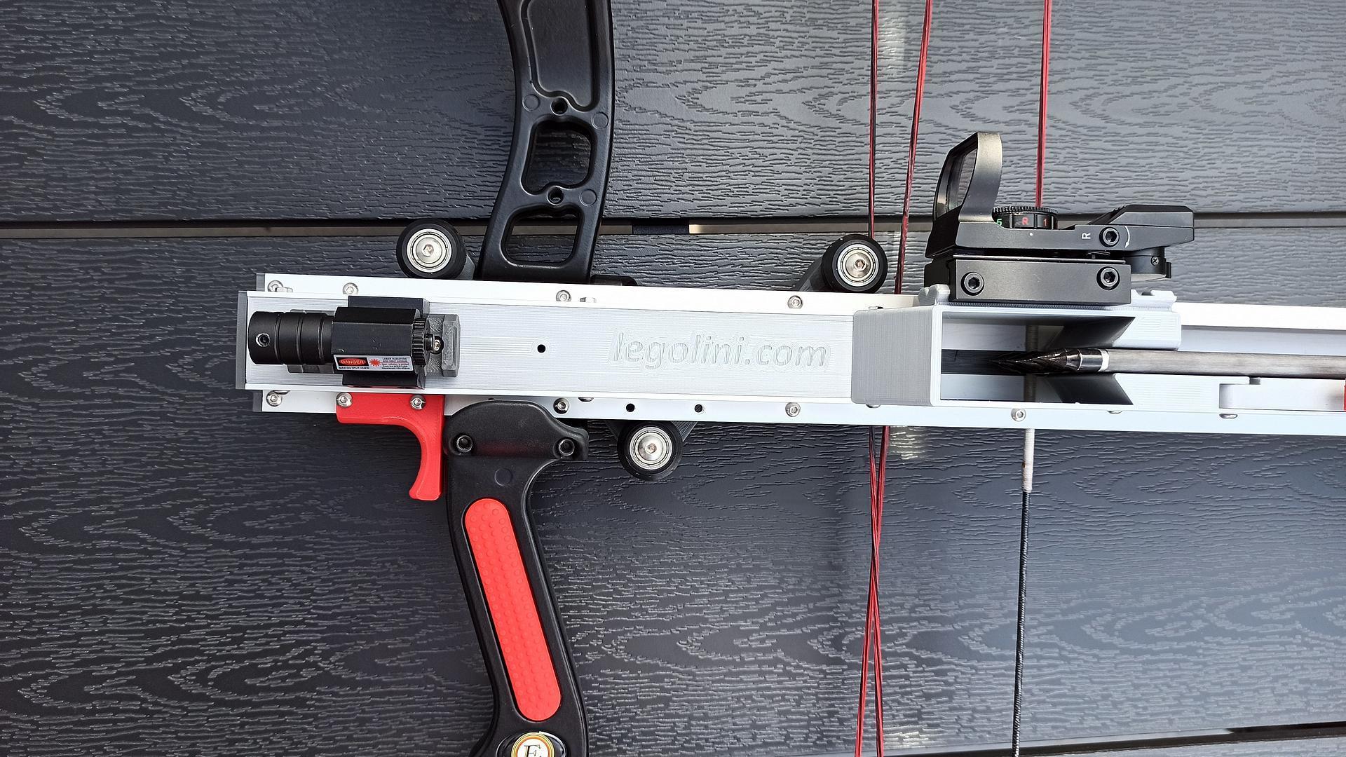 🏹 SIL hybrid - Pump-Action Repeating Bow・ 3D File for ・Cults