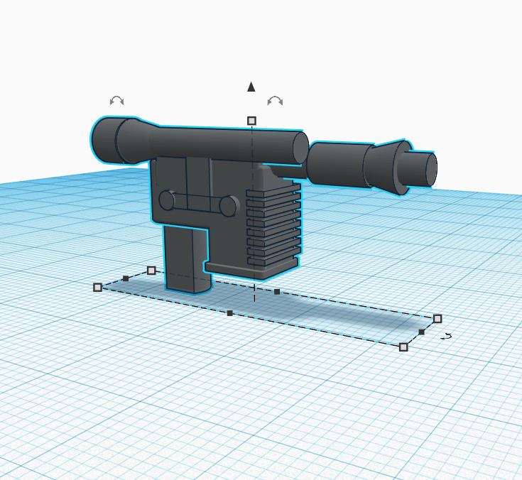 🤖 Transformers DL-44 "Solo Blaster" Gun・Free STL File for ・Cults