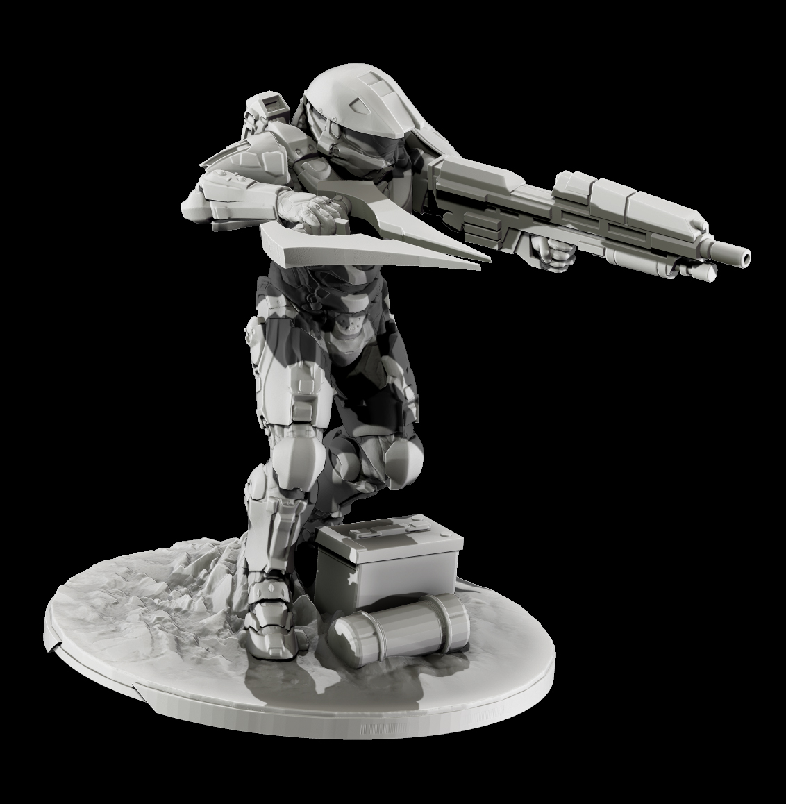 3D file Sci-Fi Marine 🤖 ・3D printer model to download・Cults