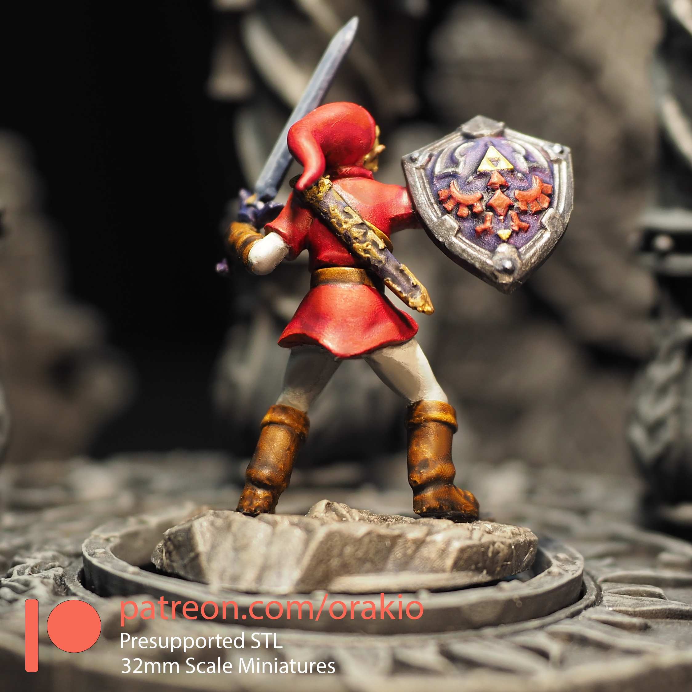 🧝 Elf Hero 02・ STL File for ・Cults