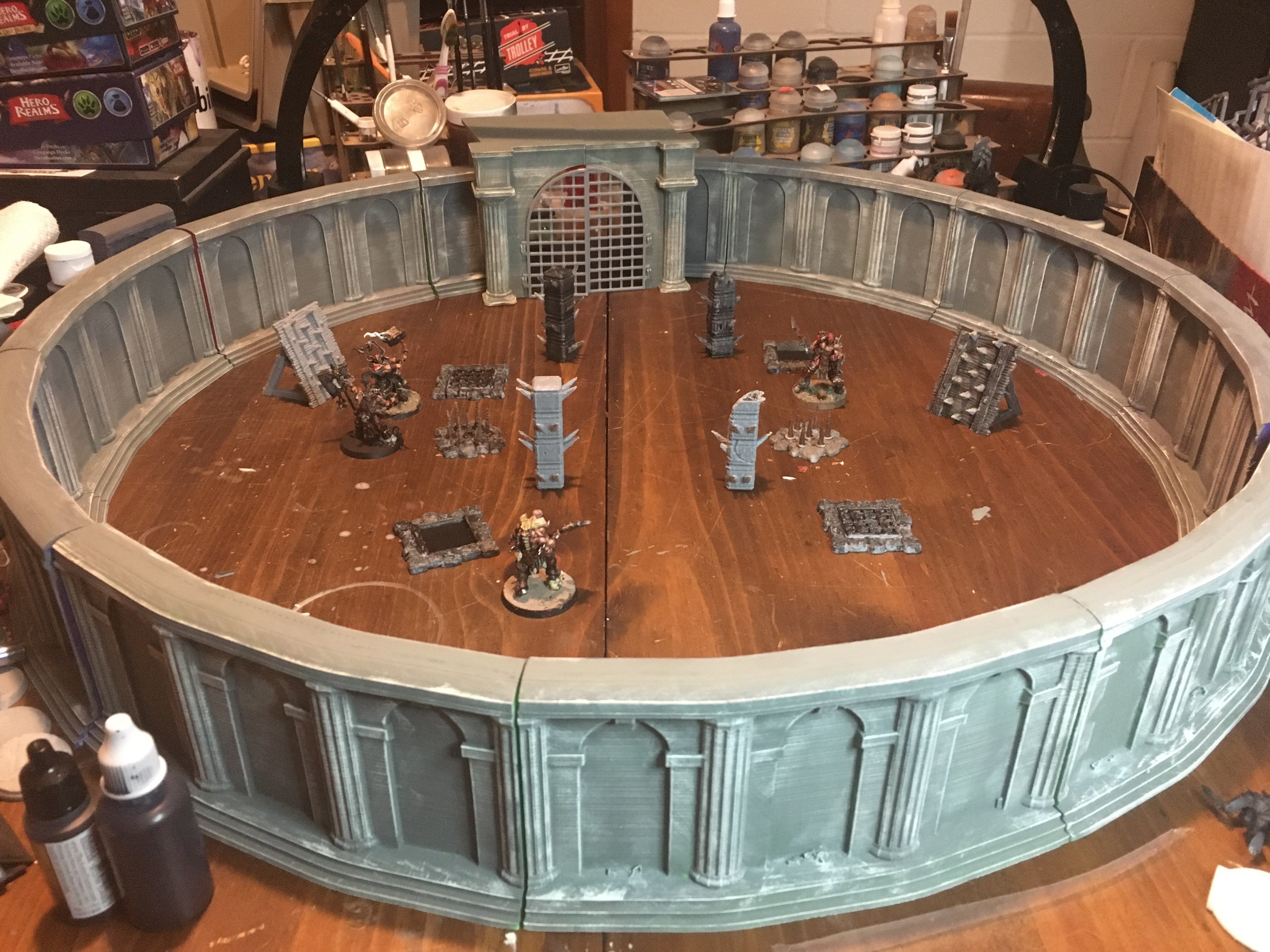 3D print Arena Walls・Cults