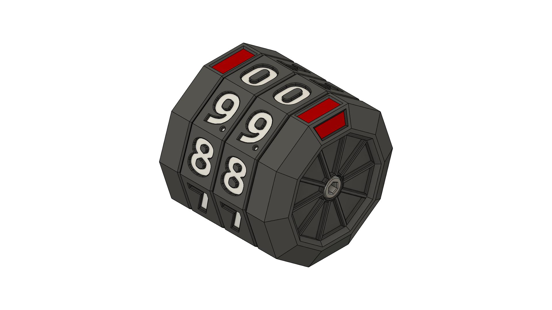 3D file SpinCounter, score counter for tabletop and card games 🎲 ・3D ...