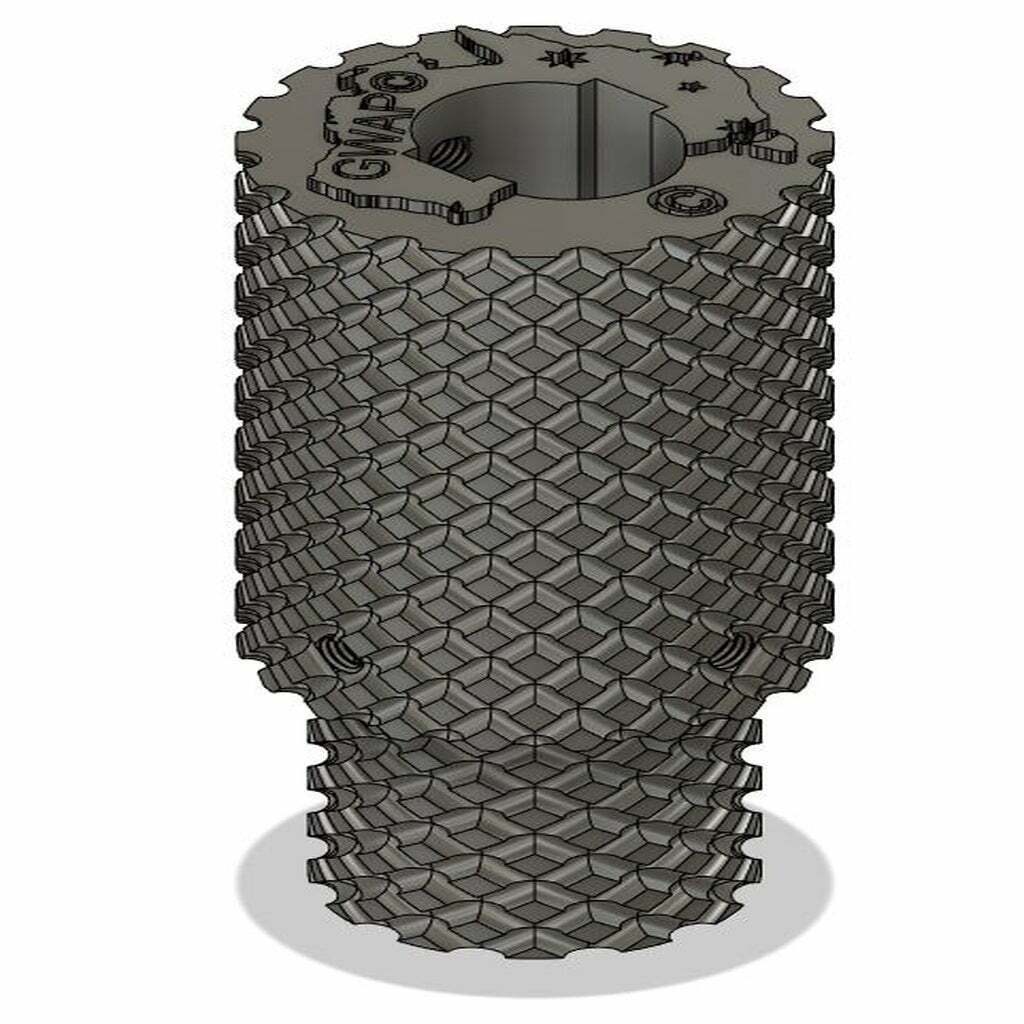 Free SVG file Aussiegwapo design P90 push on Hopup NO STL 🔫 ・3D print ...
