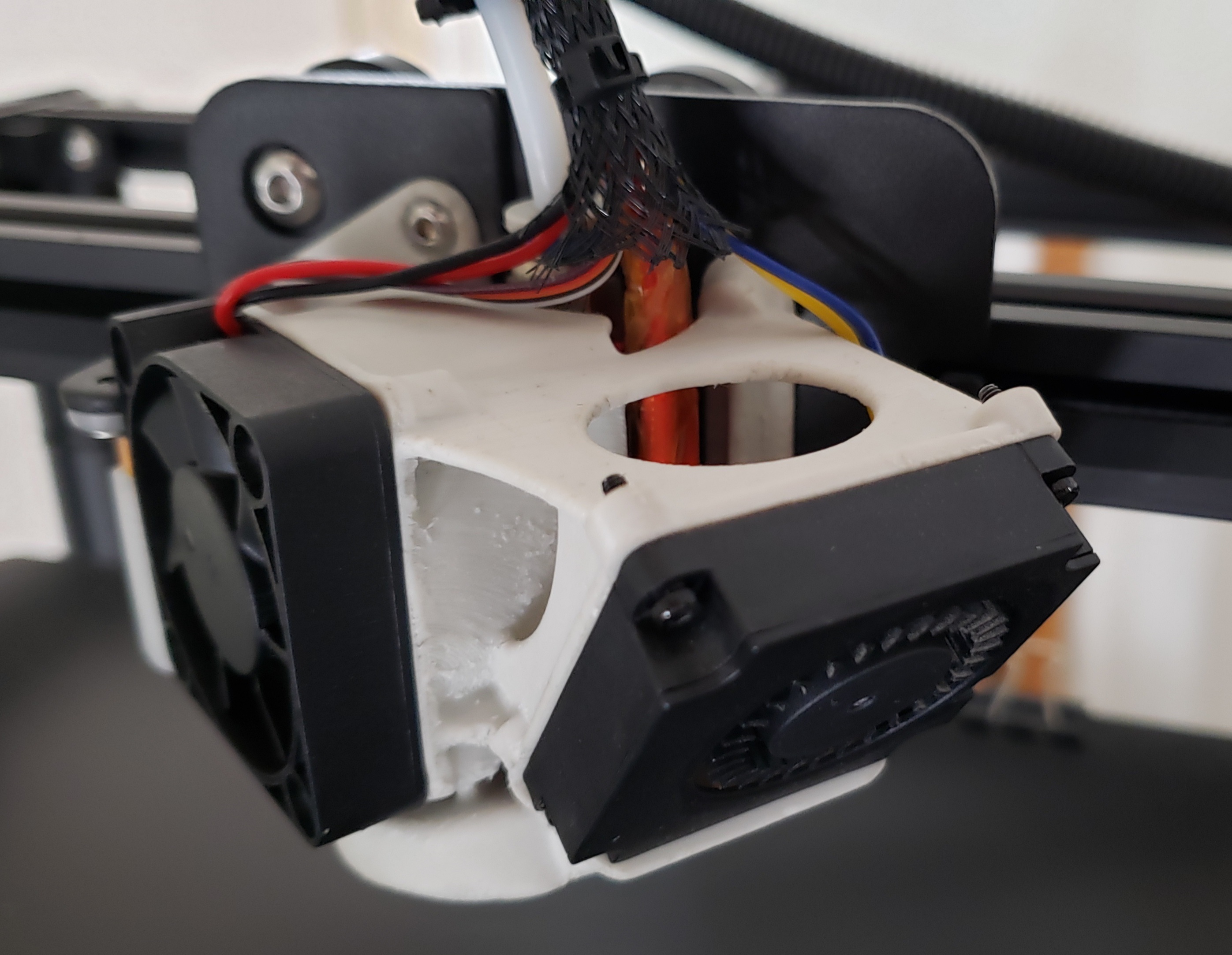 Creality Ender 5 plus : fan duct / fan shroud・ STL File for ・Cults