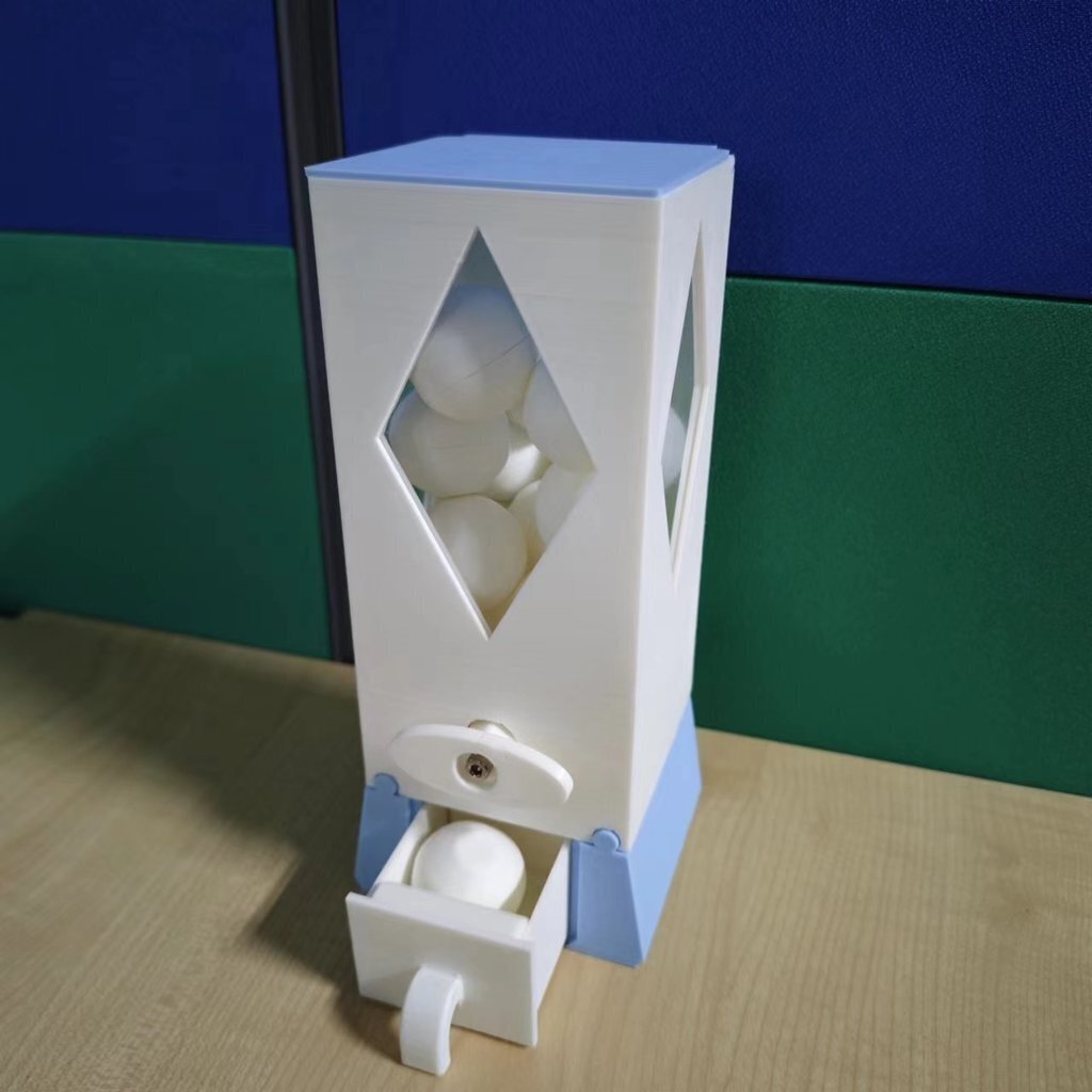 🧸 Mini Gachapon Vending Machine・Free STL File for 3D printing・Cults