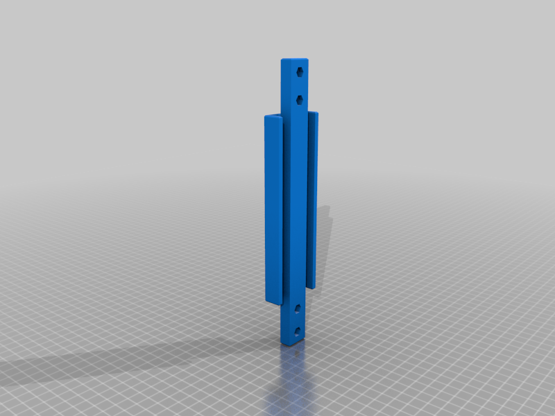 3D file Mini Vertical Sliding Board - Wall Mounted (Two A4 size ...