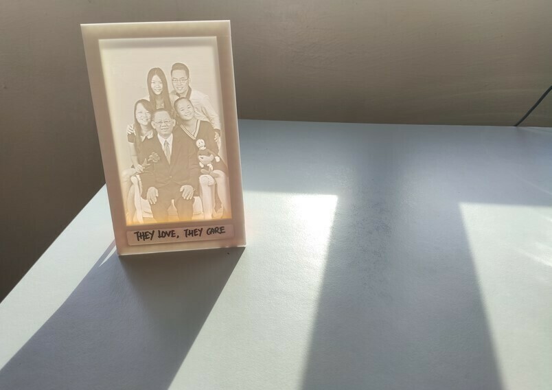 Free 3D file Lithophane Frame (Photo size: 100mm x 150mm) 🖼️・3D ...