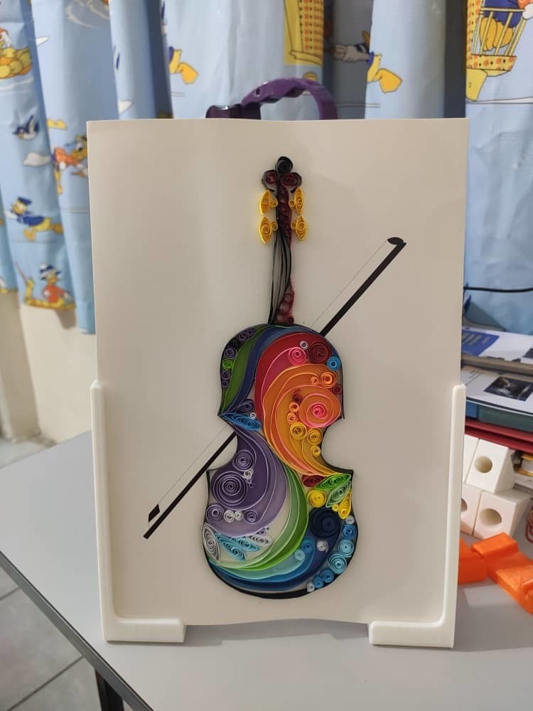 Free 3D file A4 Card Holder 🖼️・3D printable model to download・Cults