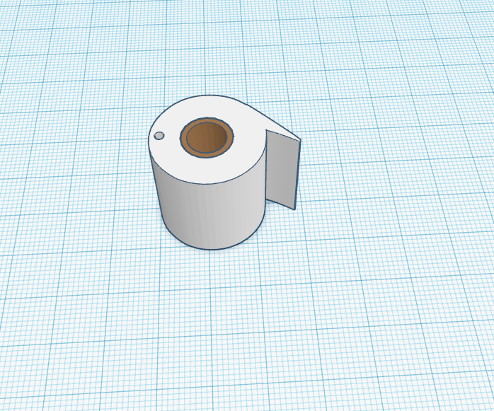 🚽 toilet paper keychain・Free STL File for ・Cults