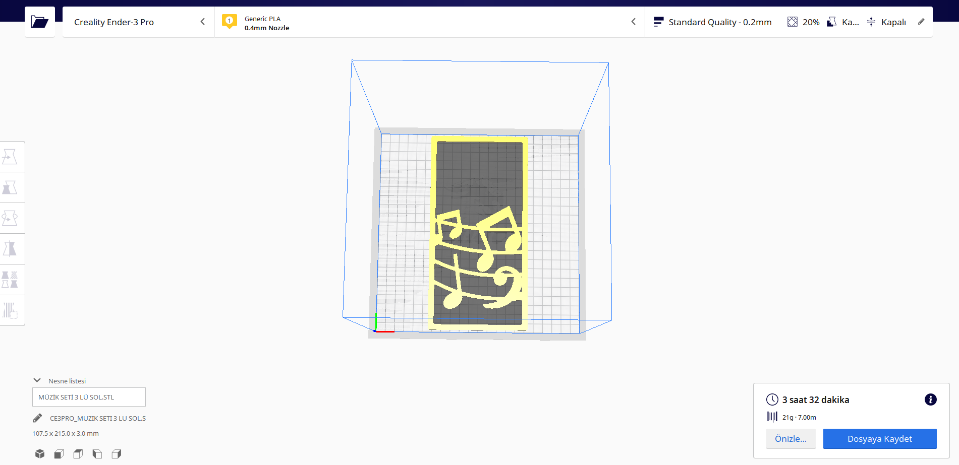 STL file MUSİC 🏠・3D printing template to download・Cults