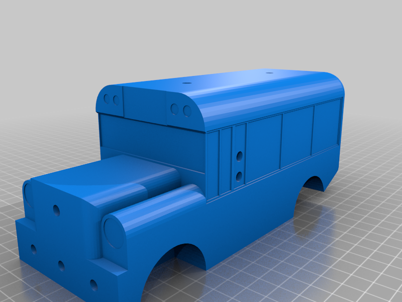 Free STL file Modular Bus 🚌 ・3D printable model to download・Cults