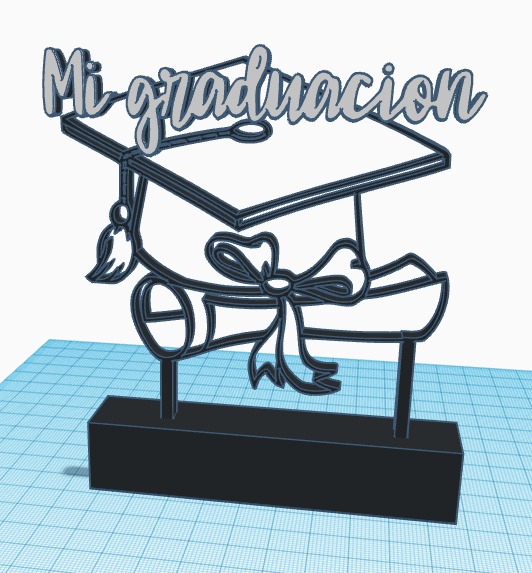 STL file Centerpiece my graduation 🎓 ・3D printer model to download・Cults