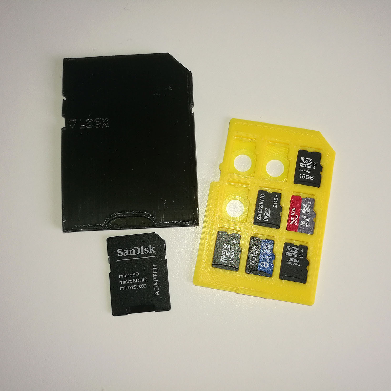 STL file MICRO SD CARD HOLDER 📱 ・3D printing model to download・Cults