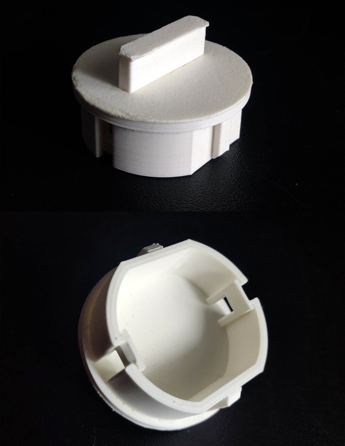 3D printing Plug Cover with hidden handle - Tapa de enchufe con tirador ...