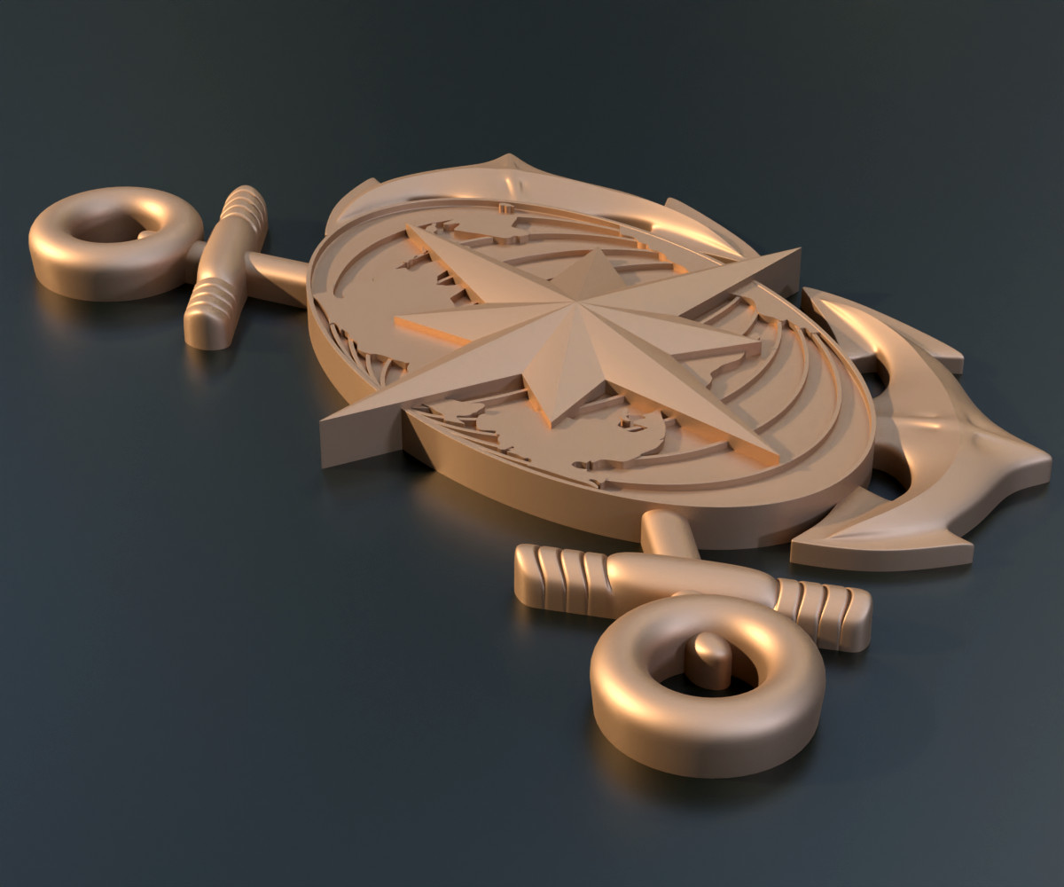 STL file Wind rose. 🌬️ (OBJ and 3MF)・Design to download and 3D print・Cults