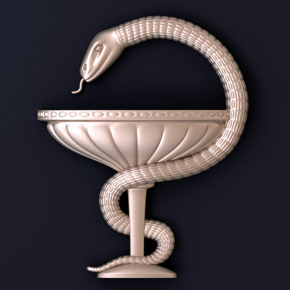 ⚕️ Medical symbol・ STL File for ・Cults