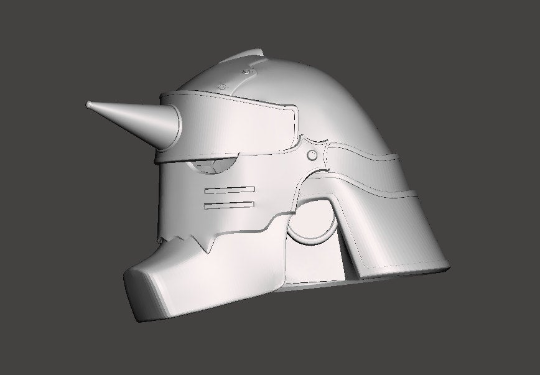 STL file Alphonse Elric Helmet 🪖 ・Model to download and 3D print・Cults