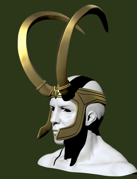 STL file Loki's Crown 👑 ・Template to download and 3D print・Cults
