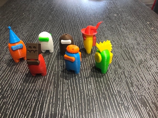 Free STL file Among us collection 🎨 ・3D print design to download・Cults