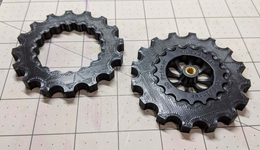 Free STL file Bed Leveling Wheel Enlarging Ring - Artillery Sidewinder ...