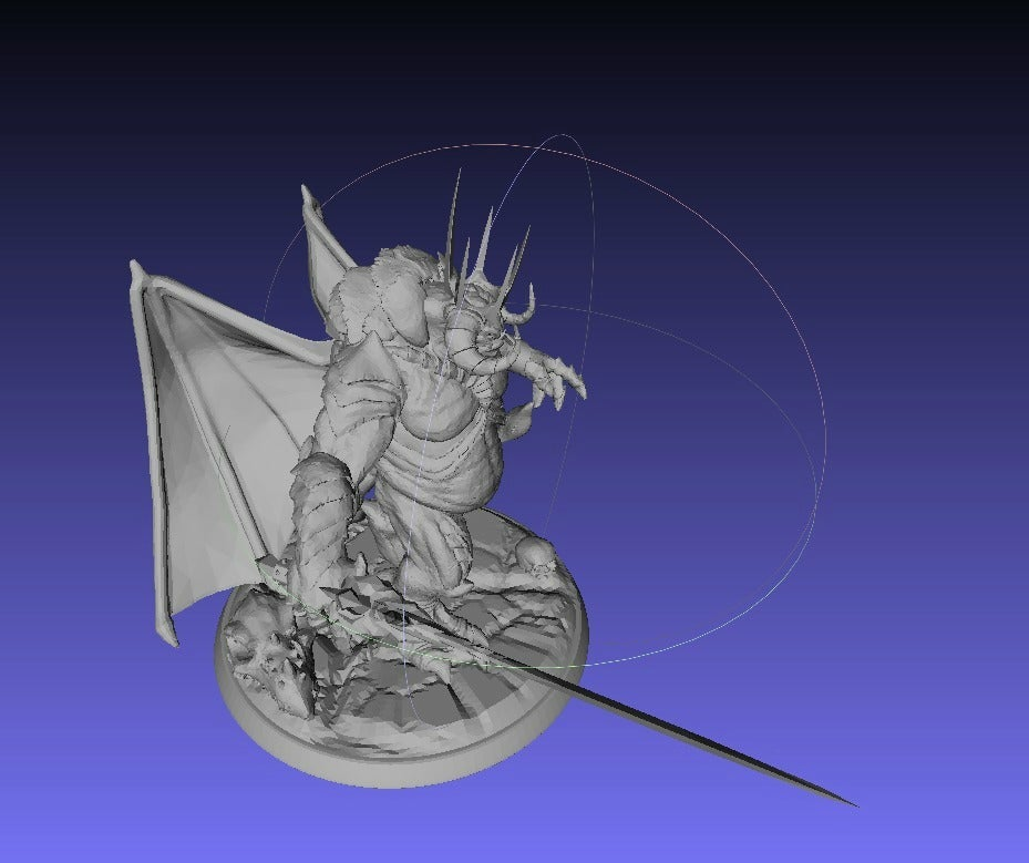 🤴 Daemon Prince Behemoth・Free STL File for ・Cults