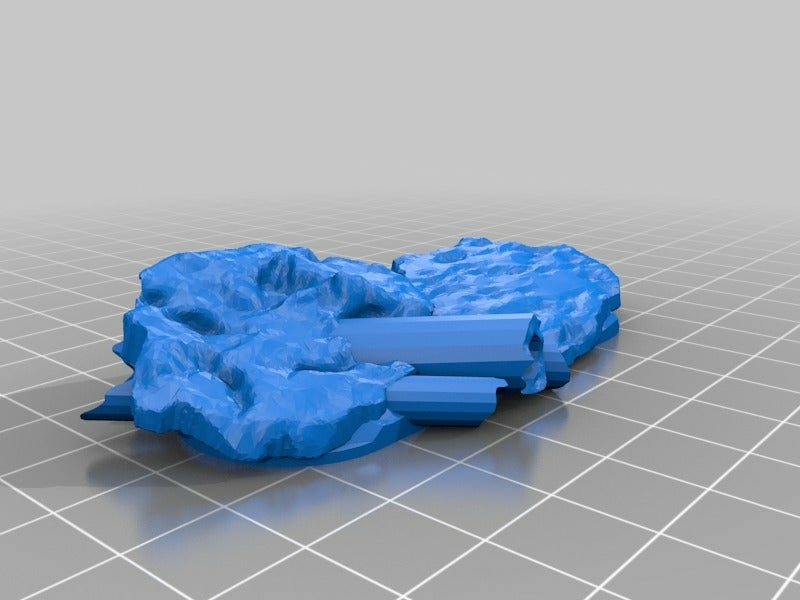 🎲 Urban Rubble Street Damage Bases・Free STL File for ・Cults