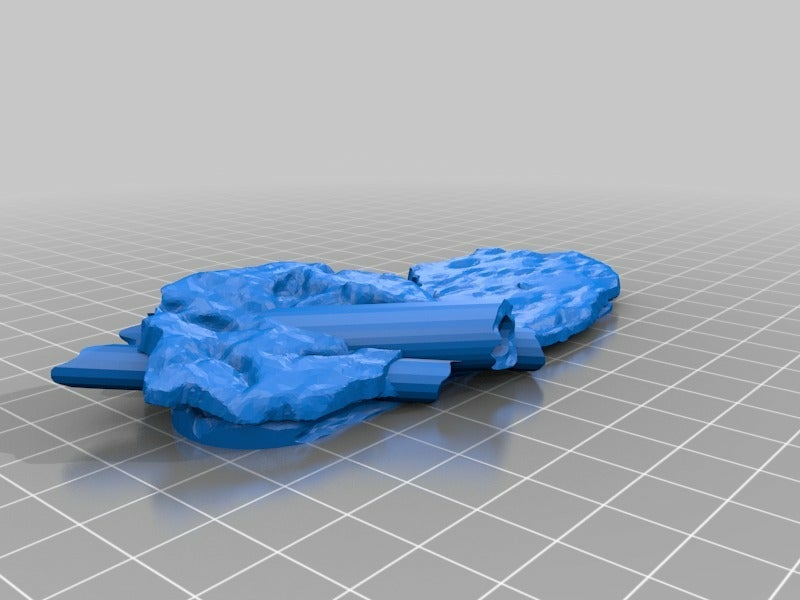 🎲 Urban Rubble Street Damage Bases・Free STL File for ・Cults