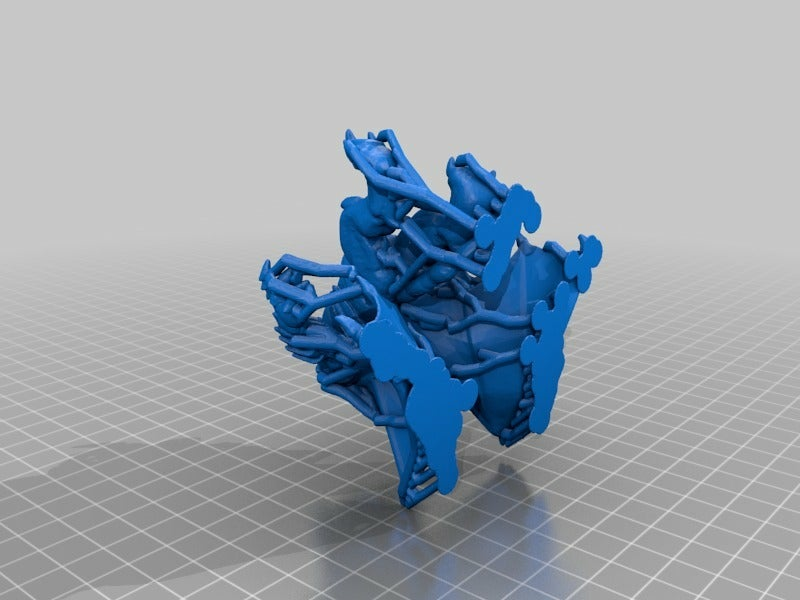 🤴 Daemon Prince Behemoth・Free STL File for ・Cults