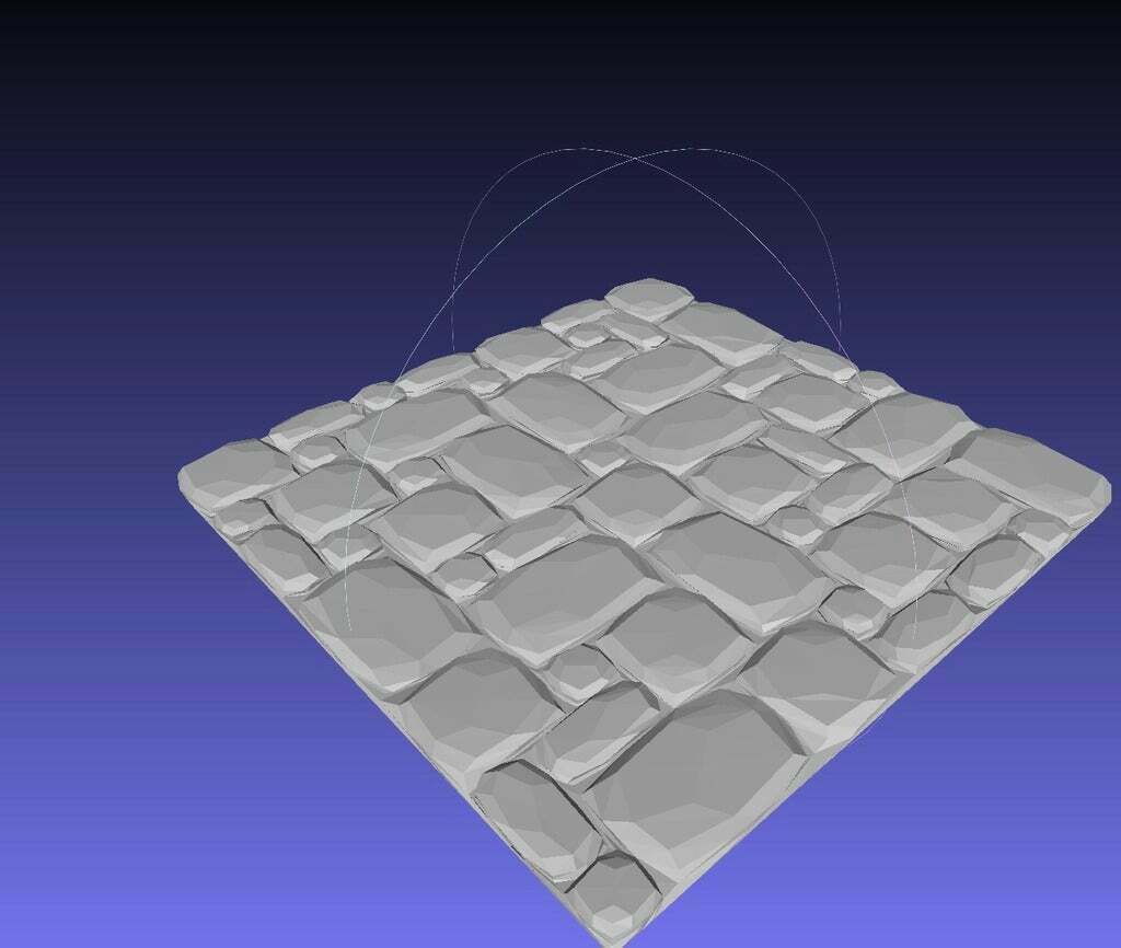 🏛️ Flagstones・Free STL File for ・Cults