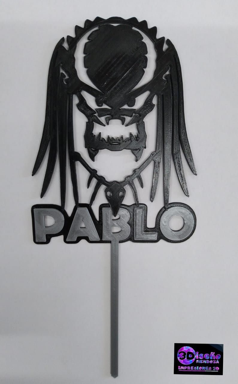 STL file Predator Topper Pablo 👽 ・3D printable model to download・Cults