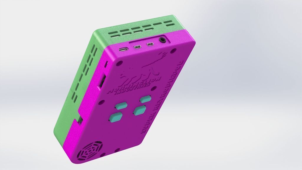 🎮 Pi4 Super Retropiepod・Free STL File for ・Cults