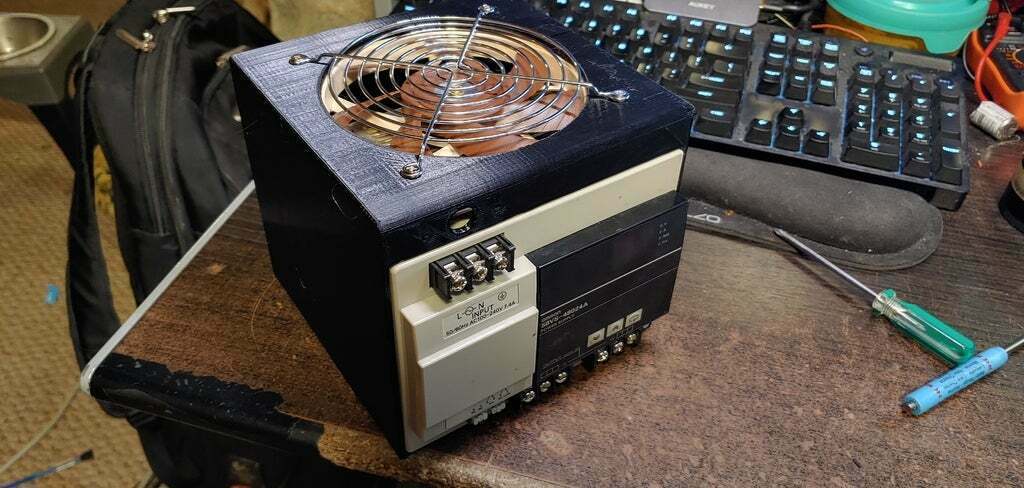 Free STL file DIN Rail PSU Enclosure [A very specific use case] 🔧 ・3D ...