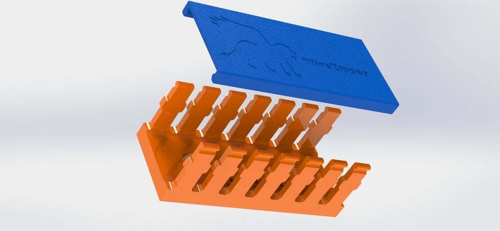 Free STL file WireZipper 2020 Series Modular Wire Management! 👽 ・Design ...