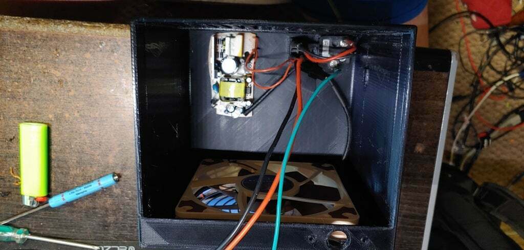 Free STL file DIN Rail PSU Enclosure [A very specific use case] 🔧 ・3D ...