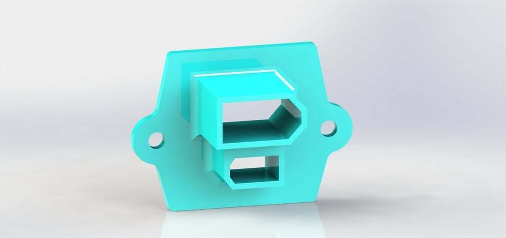 Free STL file IEC Power Port to SIngle Or Dual XT Connector Adapter! 🔧 ...