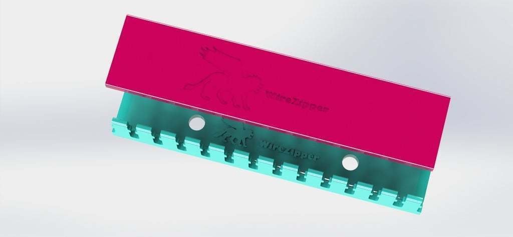 Free STL file WireZipper 2020 Series Modular Wire Management! 👽 ・Design ...