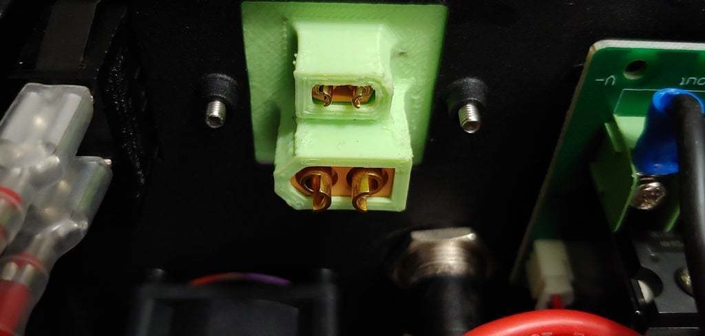 Free STL file IEC Power Port to SIngle Or Dual XT Connector Adapter! 🔧 ...