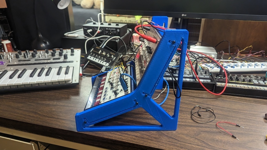 Free 3D file Easy Mode Volca Stand 🎵 ・3D printable model to download・Cults