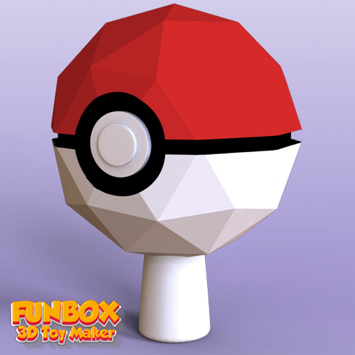 🐉 Pokemon Ball for Christmas Tree・Free 3D File for 3D printing・Cults