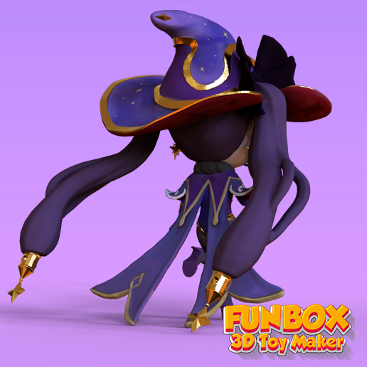 STL file Mona from genshin impact chibi 👾 ・3D print design to download ...