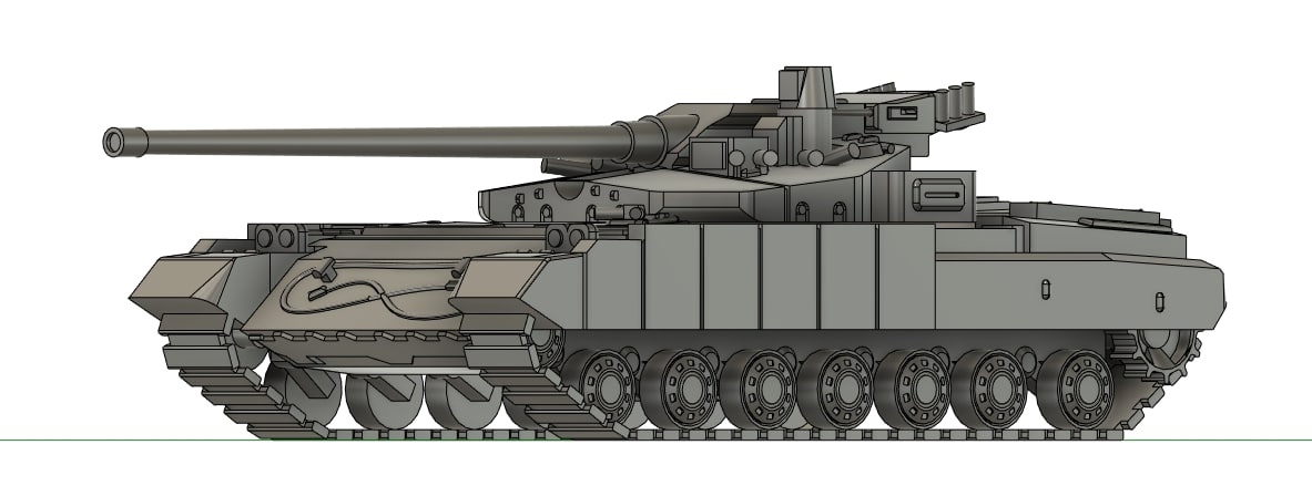 STL 文件 Object 490A Buntar (Rebel) for 15mm wargames 🪖 ・可下载 3D 打印模板・Cults