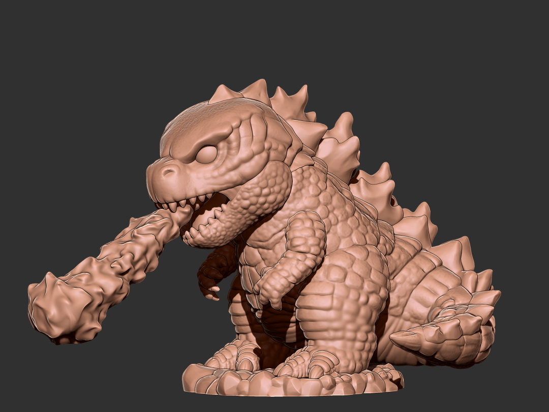 🔦 Godzilla Light fixture・ 3D File for ・Cults