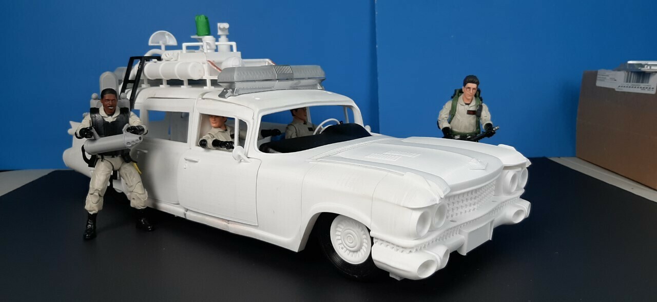 3D print Ecto-1 with lights and sound! With detailed free instruction ...