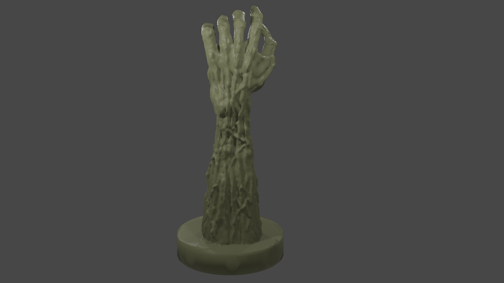 🧟 Zombie Hand・ STL File for ・Cults