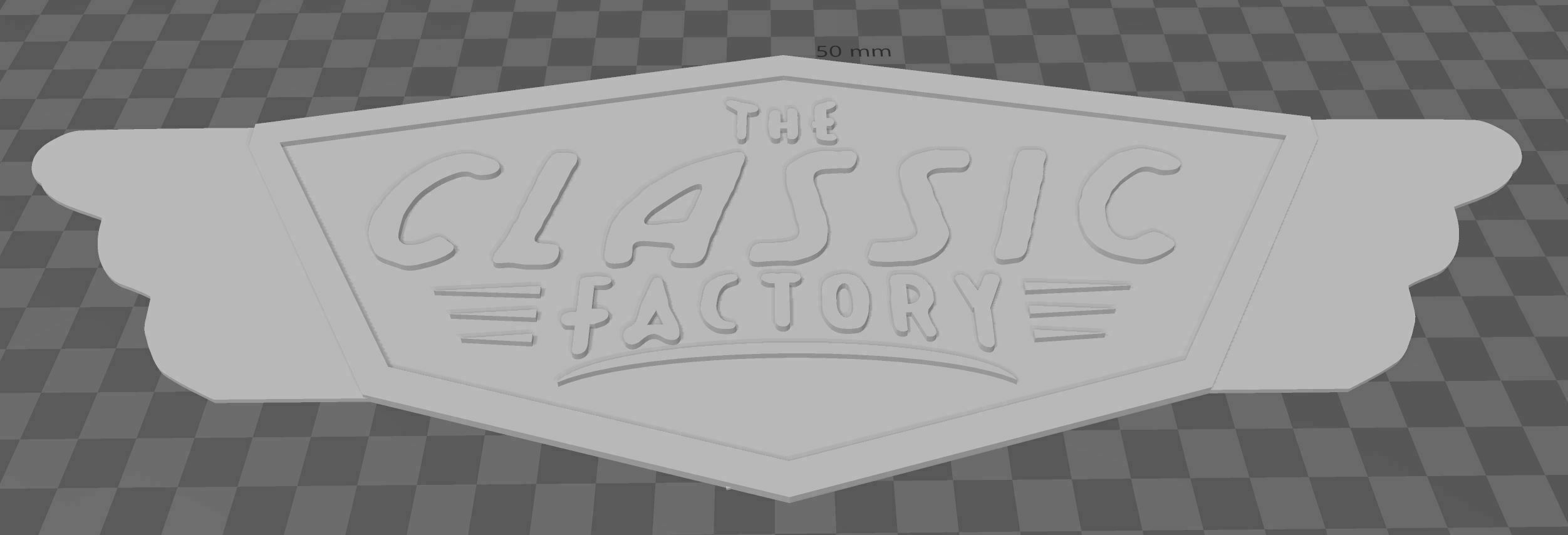 🧑‍🏭 The Classic Factory・ STL File for ・Cults