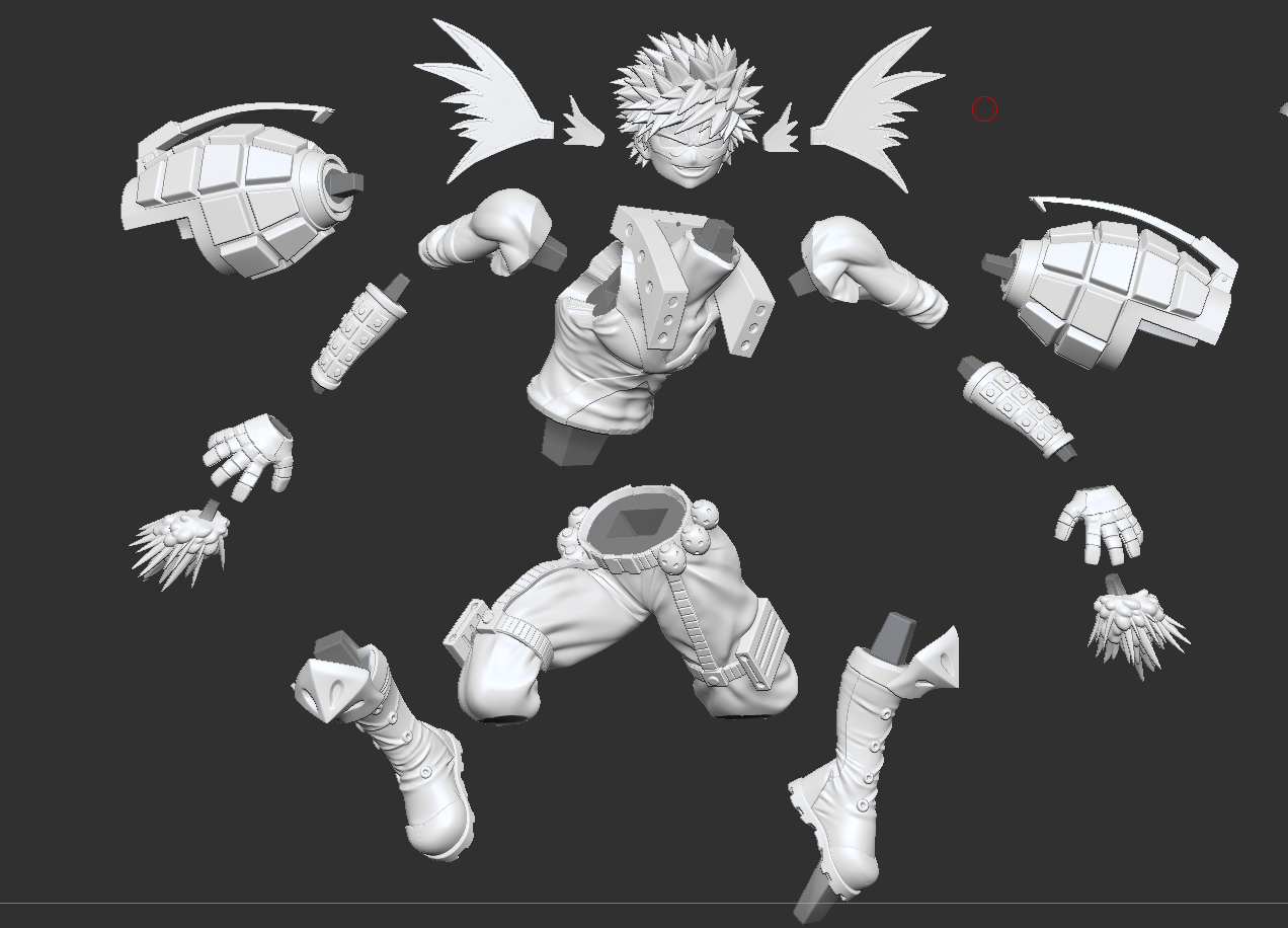 🦸 Bakugo - My Hero Academia・ 3D File for ・Cults