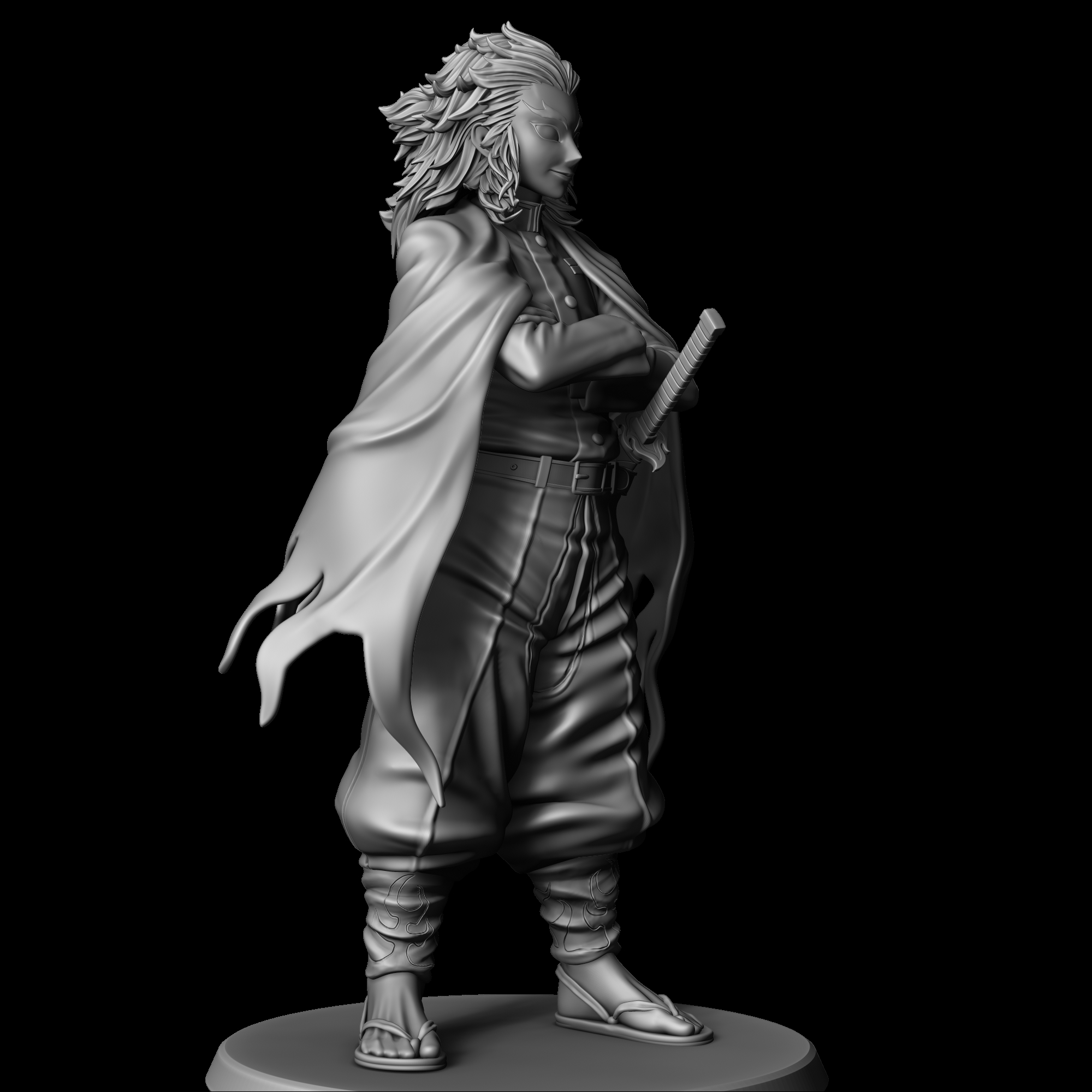 3D file Rengoku - Demon Slayer - V2 3D 💬 ・3D printer model to download ...