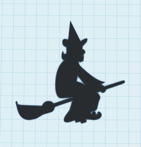 STL file Halloween Witches 🎃 ・Template to download and 3D print・Cults