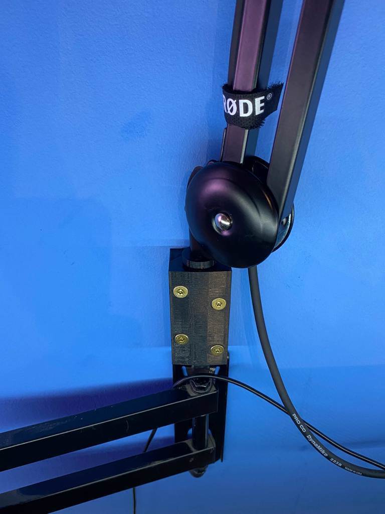 🎤 RODE PSA-1 Swivel Microphone Boom Arm Wall Mount・Free STL File for ・Cults