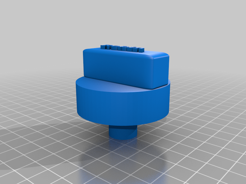 Free STL file kenwood hob dial 🧞‍♂️ ・Template to download and 3D print ...